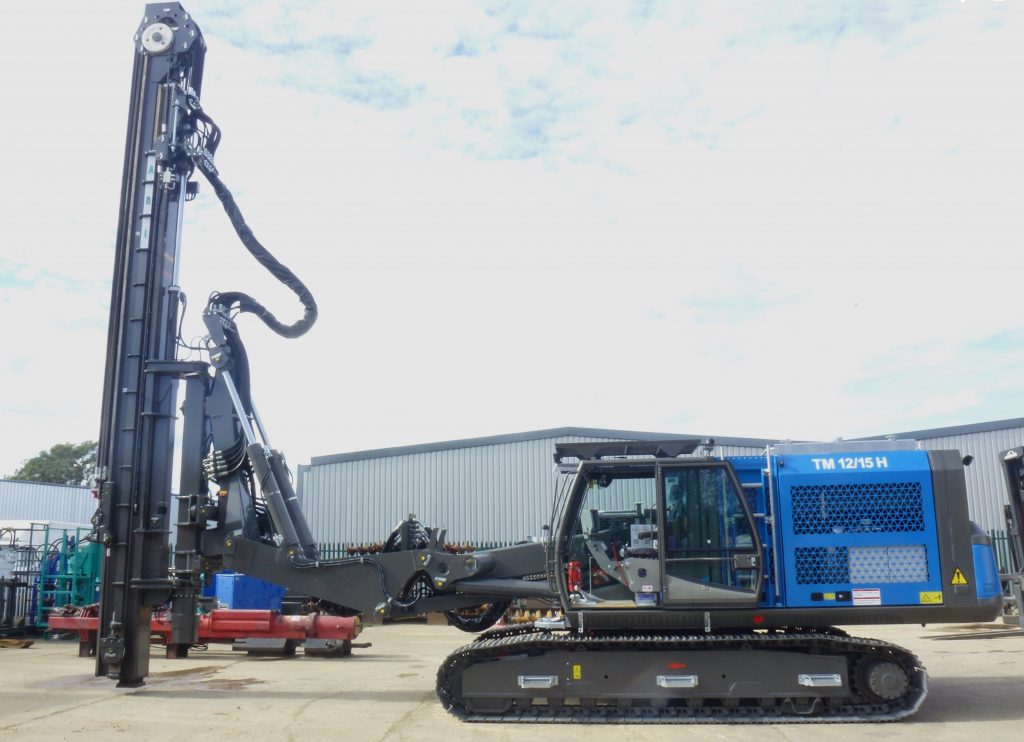 One Year On: UK's First Long Reach Piling Rig • ABI Equipment Ltd